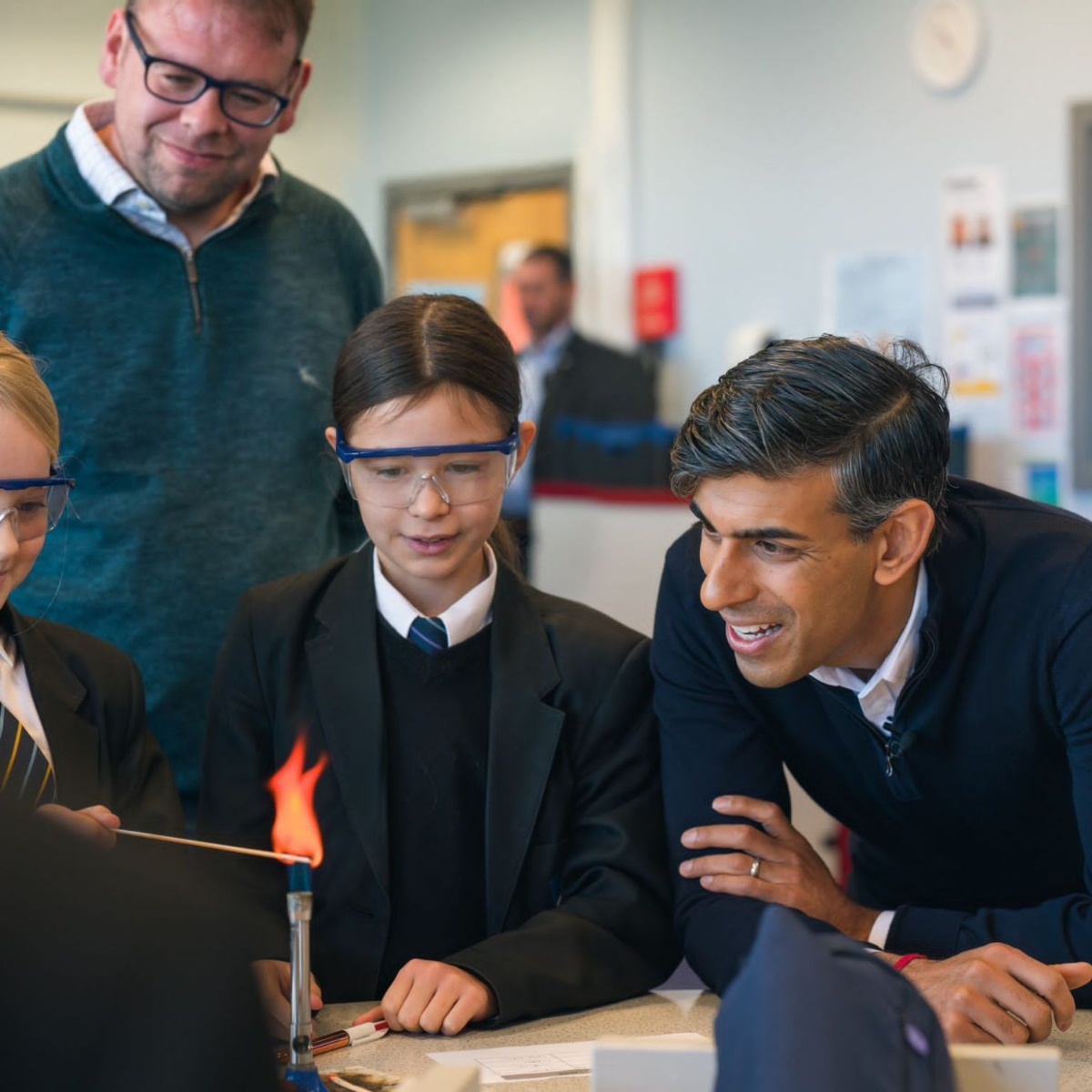 The Bolsover School - Prime Minister Rishi Sunak visits The Bolsover School